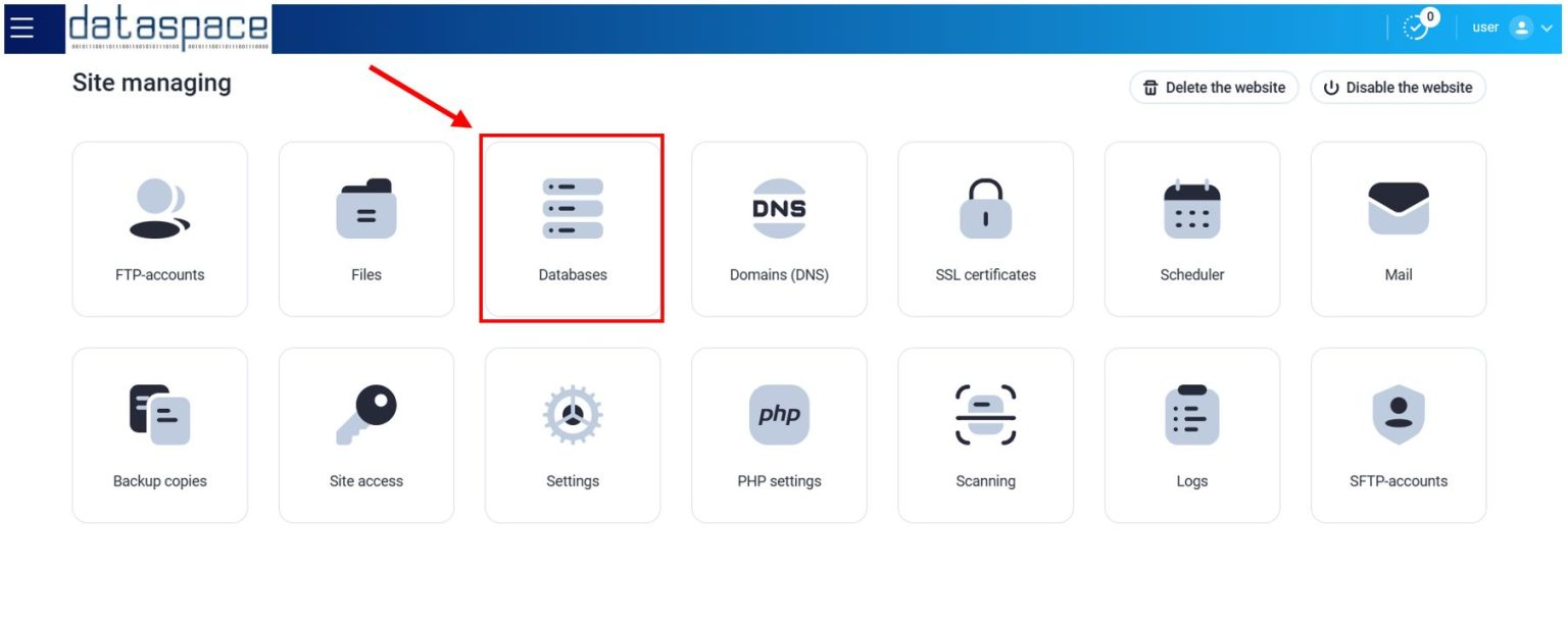How to create a Database